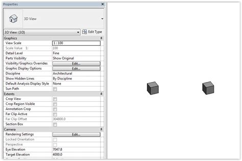 rpc content in 3d views are missing or appear as boxes in revit revit