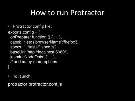 angular ui testing with protractor