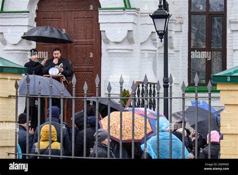 Non Exclusive Kyiv Ukraine April 03 2023 Supporters Of The