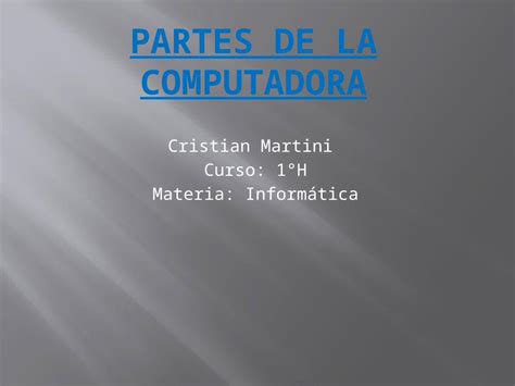 Pptx Partes Internas De La Computadora Sexto Dokumen Tips Hot Sex Picture