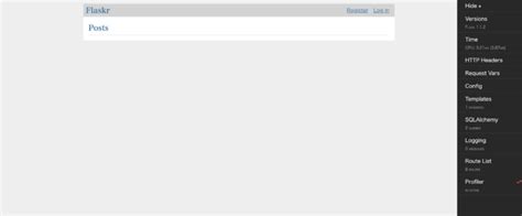 flaskチュートリアルをflask sqlalchemyとflask migrateを使って作ってみ