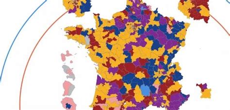 La Nouvelle Carte Politique De La France Après Les Résultats Des