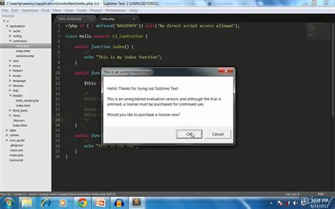 codeigniter tutorial for beginners 6 creating model