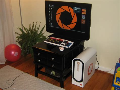 pretend to work for aperture science with this case mod the mary sue