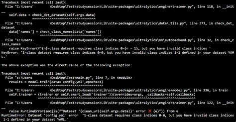 dataset yaml not found error · issue 1201 · ultralytics ultralytics