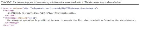 how to retrieve items from large list using rest api
