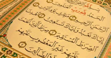 Surat Al Fatihah Arab Latin Dan Artinya Lengkap Dengan Keutamaan
