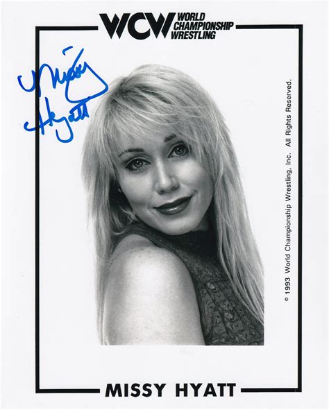 Missy Hyatt Signed 8x10 Photo Pro Wrestling Loot