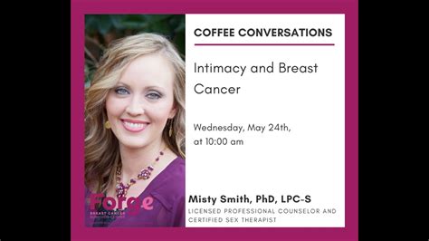 Coffee Conversations Intimacy After Breast Cancer Forge Breast