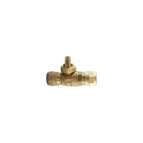 Ball Valve Curb Stop 3 4cb Compression Lead Free Cast Brass 300 Psi