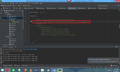 python templatedoesnotexist but it exist stack overflow