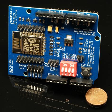 esp8266 wlan wifi shield wireless für arduino uno mega due esp 12e
