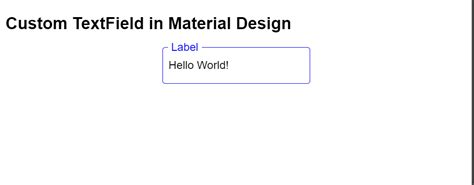 github manojspace custom textfield in material design created with