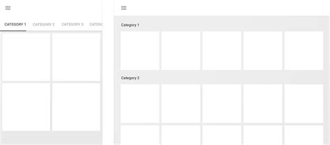 responsive ui layout material design guidelines