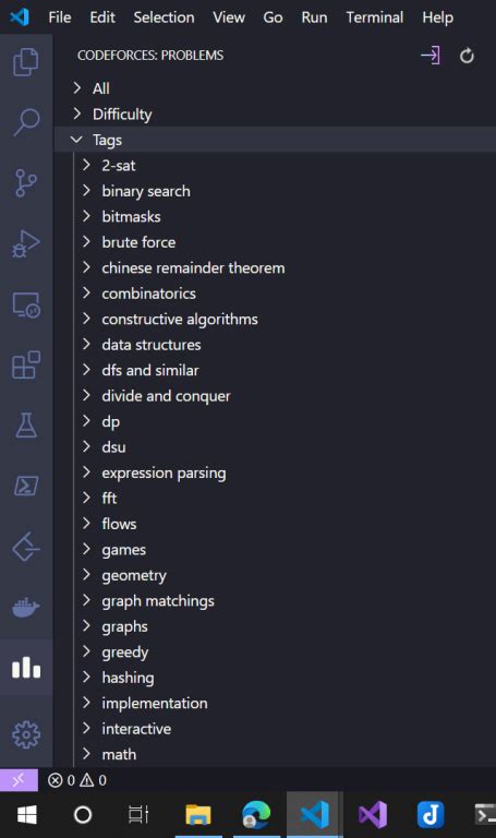 solve codeforces problems directly from vs code a vs code