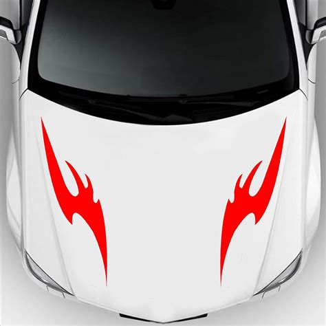 Buy Lanzmyan Car Hood Decal Sticker Dbs012 Universal Hood Racing Body