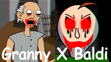 Baldis Basics X Granny Horror Animation Compilation 1 Youtube