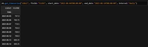 python eikon api error forum refinitiv developer community