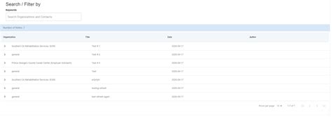 reactjs react data table search component not rendering working like