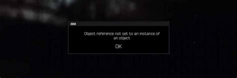 fix object reference not set to an instance of an object escape