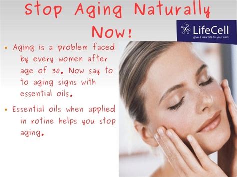 Stop Aging Naturally Now