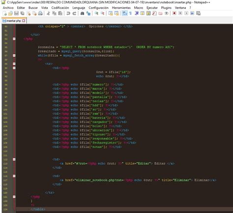 html cambiar color de una fila de una tabla php dependiendo de una