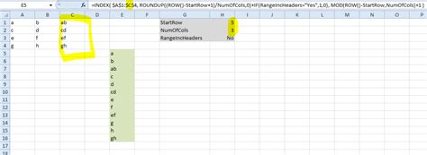 how to merge two excel columns into one the other way
