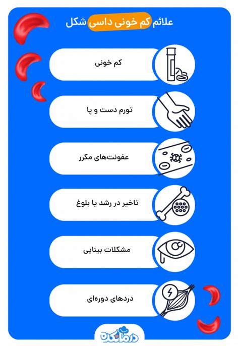 کم خونی داسی شکل؛ علائم، علت و راهکارهای درمان درمانکده