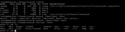 chroot failed to run command ask ubuntu