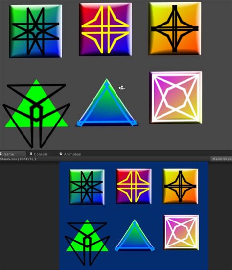 fantasy buttons or symbols with ragespline unity forum