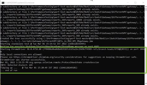 jmeter jp gc webdriver sampler in a batch file is running from local