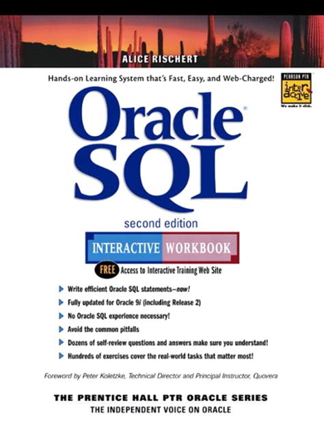 oracle sql interactive workbook 2nd edition informit