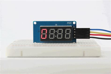 tm1637 4 digit 7 segment arduino tutorial 3 examples