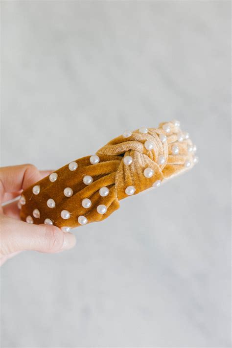 Diy Pearl Knotted Headband