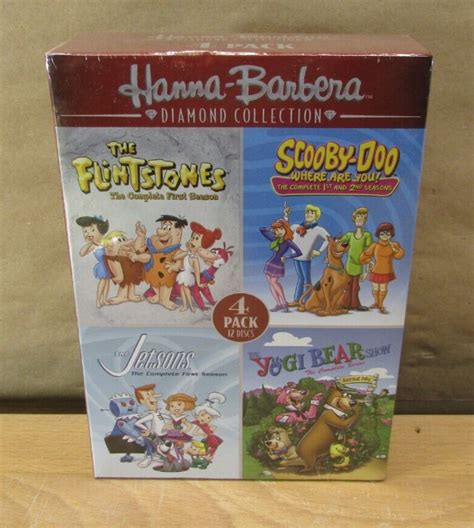 Hanna Barbera Collection 4 Dvd Pack Grelly Usa