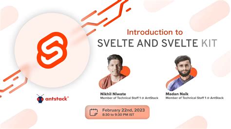 introduction to svelte and sveltekit