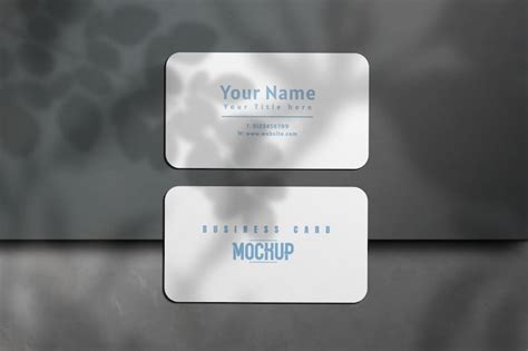 Premium Psd Business Card Mockup Psd