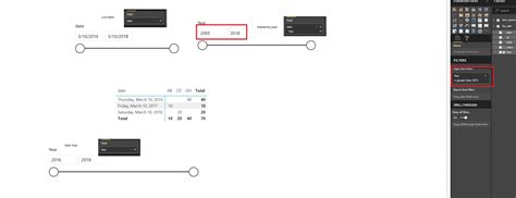 solved page level filter date hierarchy slicer