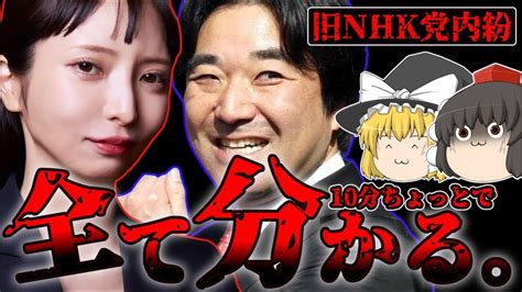 ゆっくり解説 】これを見ればnhk党内紛がすべて分かる！時系列順で起きたことをまとめてみた【＃ゆっくり ＃政治 ＃政治家 ＃立花孝志 経済
