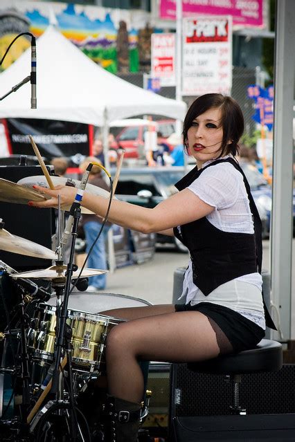 Drummer Chick Mattraygun Flickr