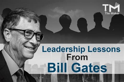 Leadership Lessons From Bill Gates