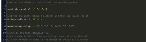replace array in js code example