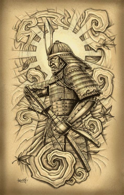 Samurai Drawing Tattoo At Getdrawings Free Download