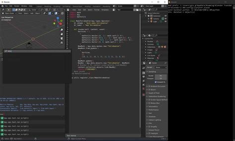 python how to execute my operator 2020 blender