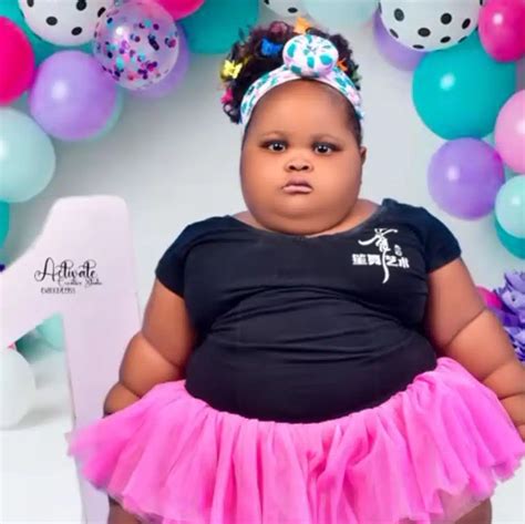 Social Media Buzzes As Chubby Girl Stuns In Birthday Photoshoot