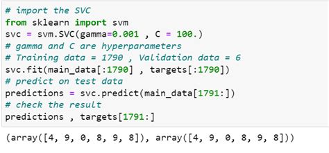 recognizing handwritten digits with scikit learn