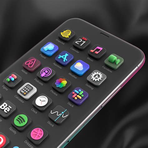 Ios 15 Big Sur 3d Icon Pack Behance