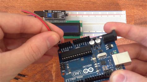 display lcd i2c pcf8574t arduino youtube