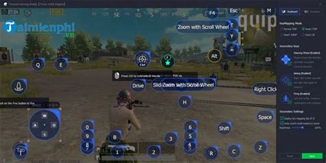 cài Đặt phím pubg mobile chỉnh nút pubg mobile trên pc tencent