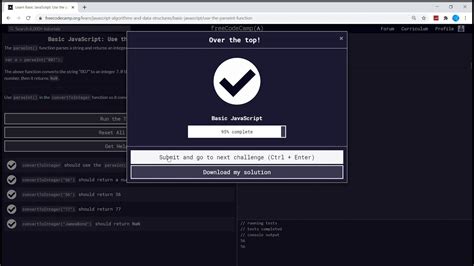 basic javascript 106 111 use the parseint function freecodecamp